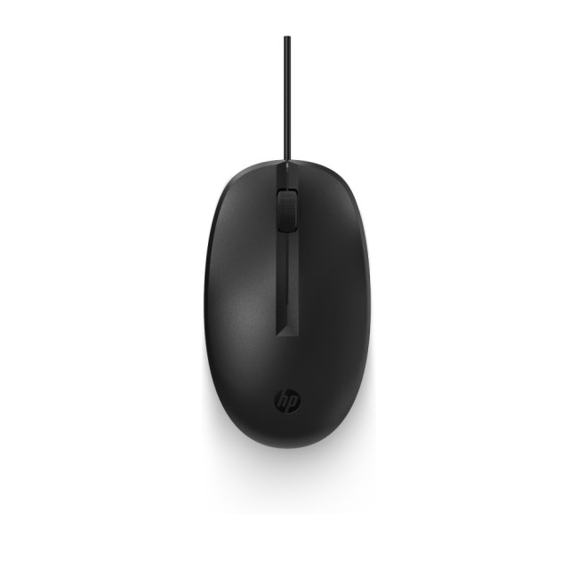 HP 125 3 Buttons Wheel Scrolling 265A9ET Optical Wired Mouse