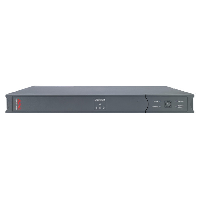 APC SC450RM1U Smart-UPS SC 450VA 120V - 1U Rackmount/Tower - USA Power Plug