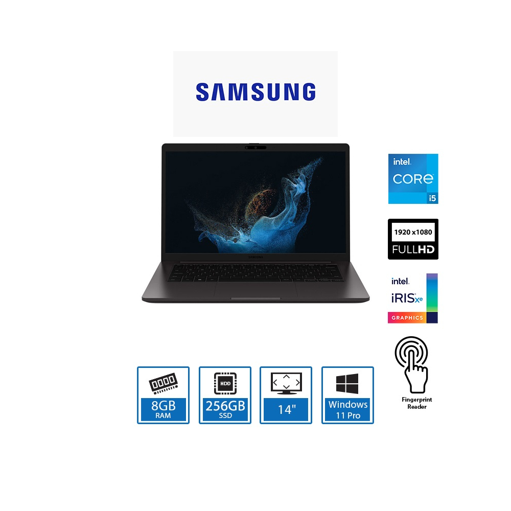 Samsung Galaxy Book2 NP641BED-KA1UK Business Laptop Intel Core i5-1240P ...