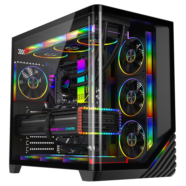 Powercool Venus ATX Tempered Glass PC Case