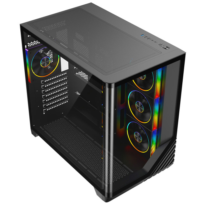 Powercool Venus ATX Tempered Glass PC Case