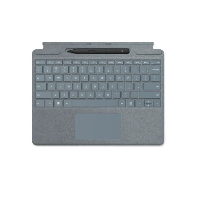 Microsoft Surface Pro X Signature Keyboard with Slim Pen 2 Ice Blue