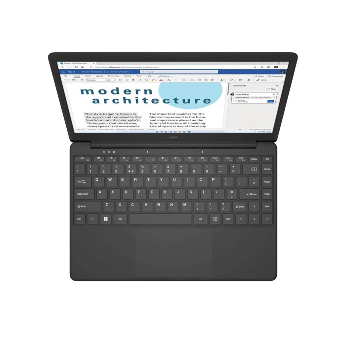 Geo GeoBook Intel Celeron N4020 4GB RAM 64GB SSD 14 inch Windows 11 S ...