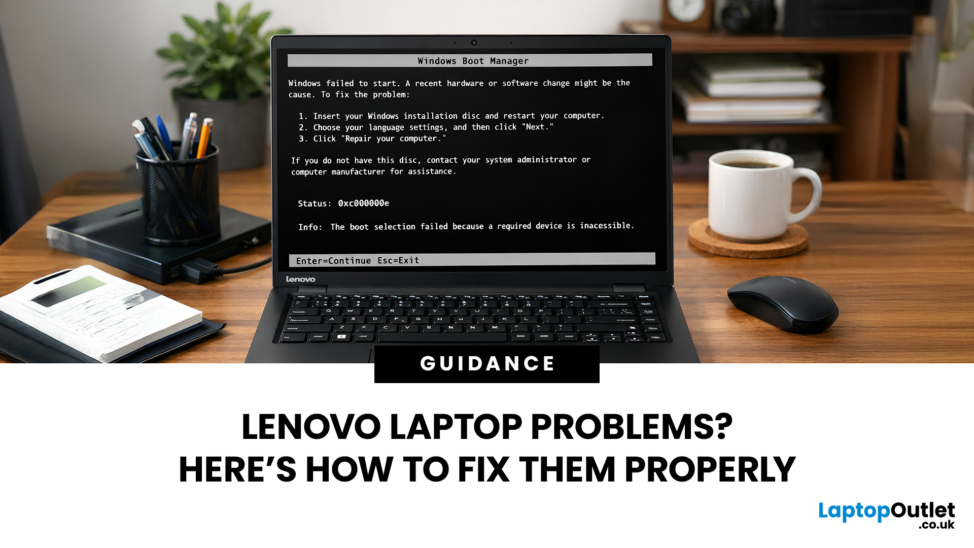 Common Lenovo Laptop Issues: Quick Solutions & UK Support Pathways