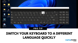 How to Change the Keyboard Language